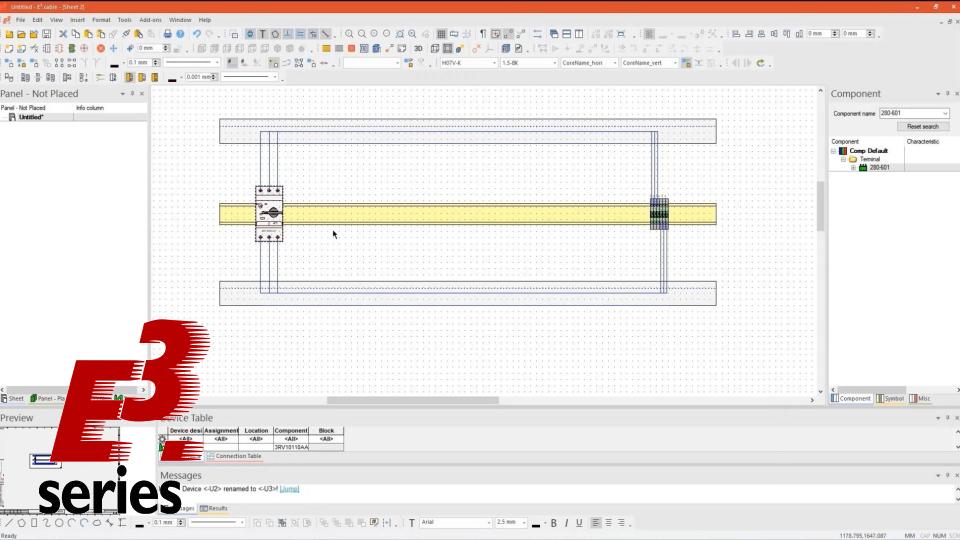 How to Route Panels with E3.series